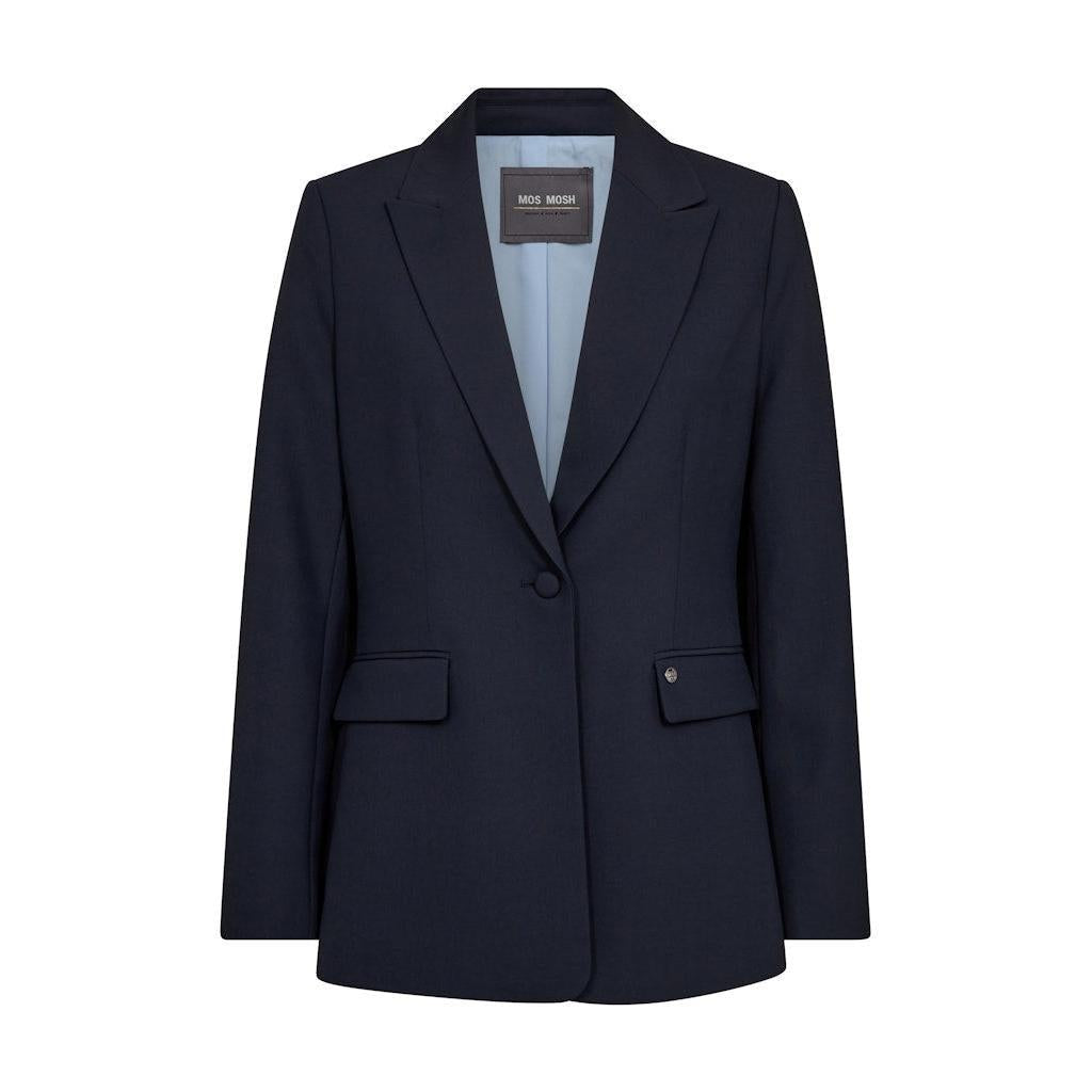 Mos Mosh, Leonora Miley Blazer, Salute Navy – Minlillebutik.dk